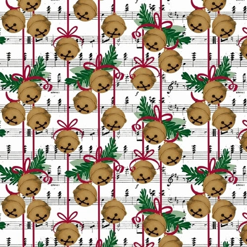 Christmas Bells Wrapping Paper – Passiflora Home Christmas Bells Wrapping Paper – Passiflora Home