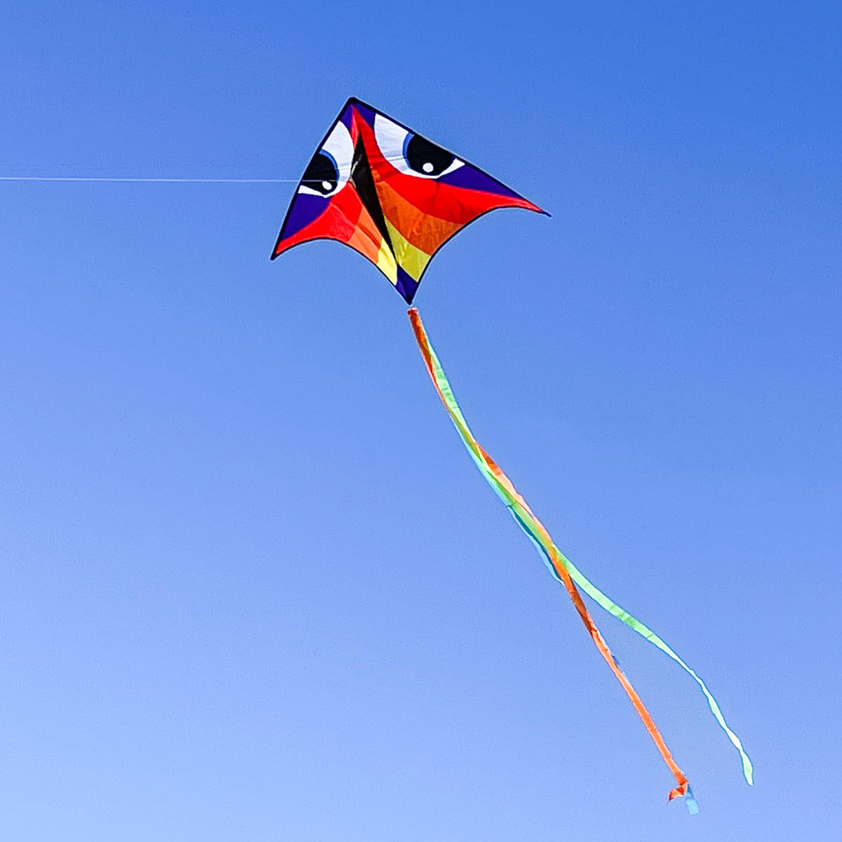 Manu Red 72" Delta Kite – Passiflora Home