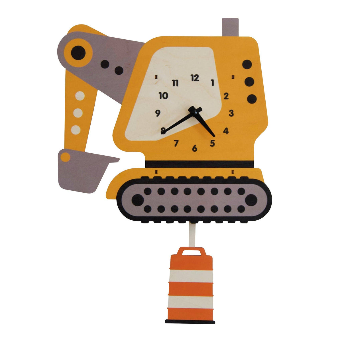 Excavator Pendulum Clock – Passiflora Home